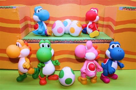 All Six Yoshi Colors Greatmasterhand Flickr