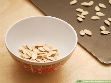 How To Dry Pumpkin Seeds 10 Steps With Pictures Wikihow