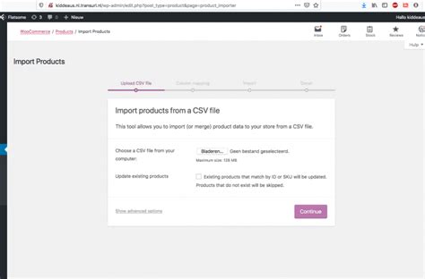 Woocommerce Import Products Via Csv Without A Plugin Website Stuff