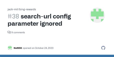 Search Config Parameter Ignored Issue Jack Mil Bing Rewards Github