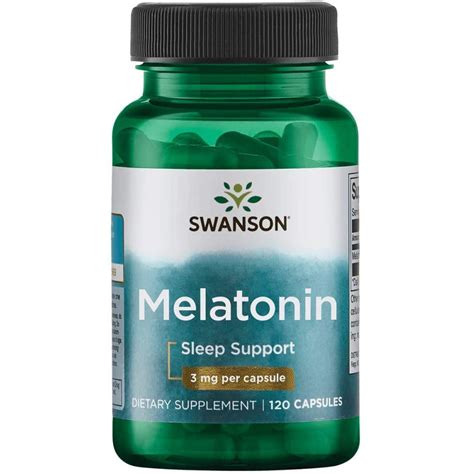 Melatonin 20230319002540 Swanson Melatonin Sleep Support 3mg