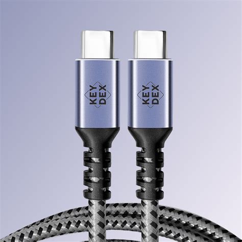 Type-C to Type-C 3A PD60W USB2.0 Cable - Union Genius 永吉電腦