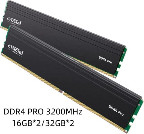 Original Crucial Desktop Gaming Memory 3200mhz Ddr4 Dram 8gb 16gb 32gb