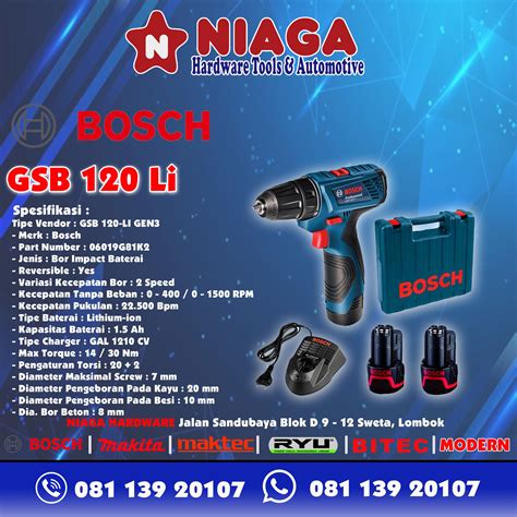 Bosch GSB 120 Li