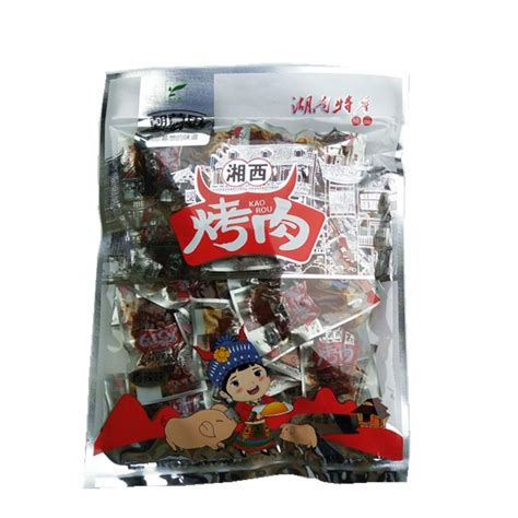 朝慕思湘西烤肉零食湖南怀化猪肉干沅陵特产朝暮思香辣味烤猪肉脯 虎窝淘