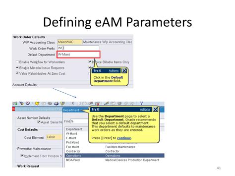 Oracle Ebs R12 Eam Module Upk Pptx Business Business And Finance