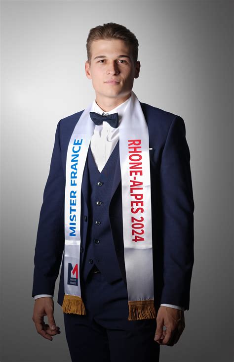 Mathieu Bedini Est Mister Rhône Alpes