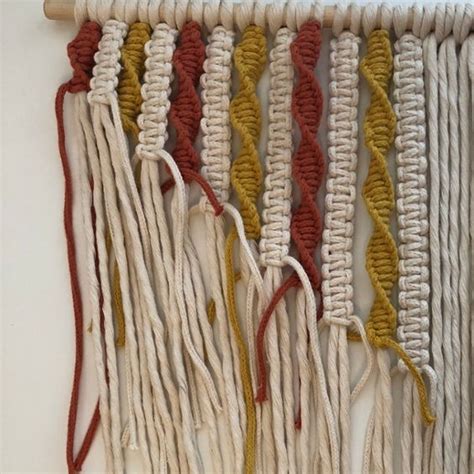 How To Make A Diagonal Macrame Wall Hanging Hobbycraft Uk Macrame