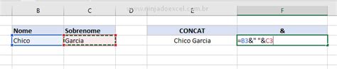 Como Concatenar No Excel Passo A Passo Ninja Do Excel