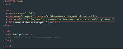 Vuejs Vue在indexhtml里面引入css文件样式加载失败 Segmentfault 思否