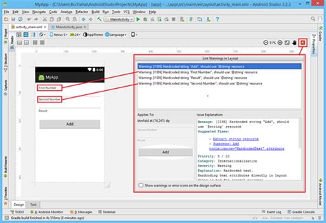 Android Ui Design Building First User Interface
