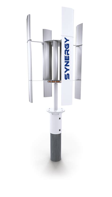 Chelsea Vertical Axis Wind Turbines 5000w 5kw Synergy Renewable