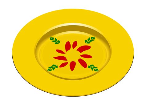 OnlineLabels Clip Art Fast Food Dishes Plate Clip Art Library