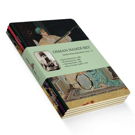 İstanbul Hanımefendileri Serisi Ii A5 Osman Hamdi Bey Dörtlü Defter