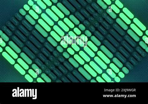 Digital Seamless Loop Animation Of A Moving Pattern Of Multicolored