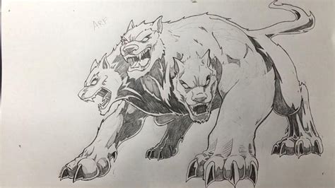 20 Easy Cerberus Drawing Ideas How To Draw Cerberus