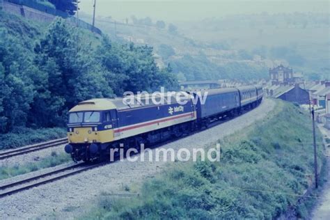 47525 Class 47 Diesel Locomotive And Train 9 Jun 1988 Original 35mm