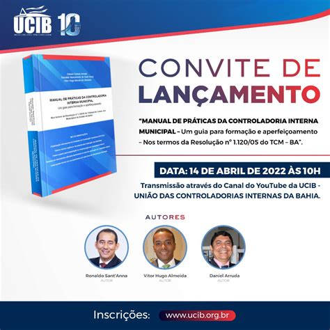 Abertas As Inscrições Ucib União Das Controladorias Internas