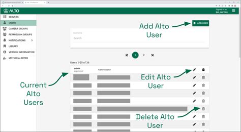 Access The Orchid Alto VMS Users List Orchid Alto VMS Administrator Guide 22 6