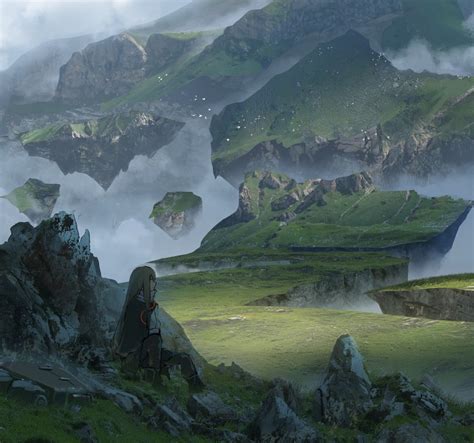 Floating Island Art Danbooru