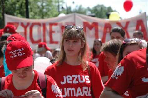 Nieposłuszeństwo Obywatelskie Marsz dla Jezusa Warszawa