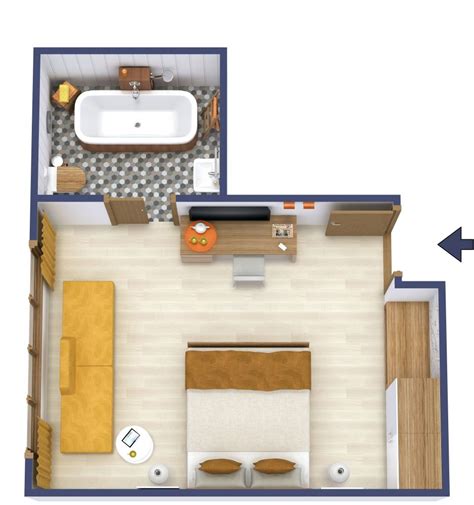 Hotel Room Floor Plans Design Two Birds Home