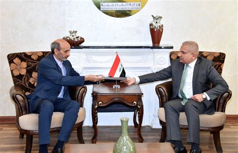 الخارجية العراقية تسلّم القائم بالأعمال الإيراني مذكرة احتجاج