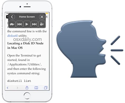 How To Speak Screen On Iphone And Ipad To Have Anything Read To You
