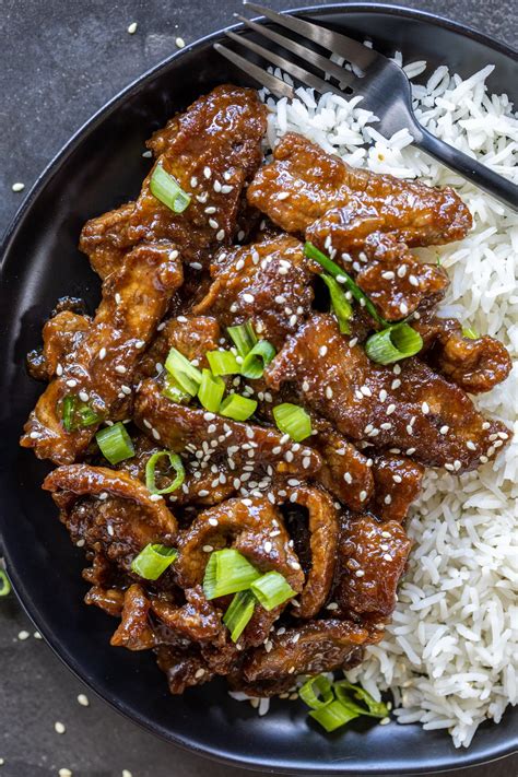 Mongolian Beef Easy One Pan Momsdish