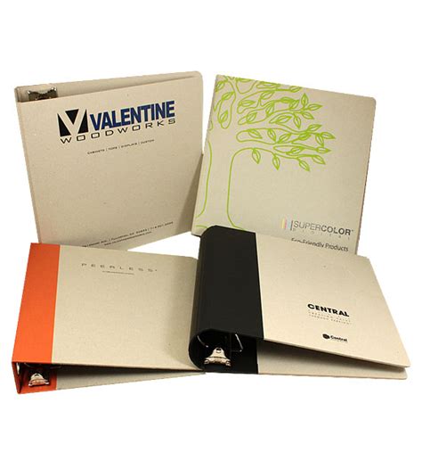 Green Eco Friendly Binder Yebo Custom Binders And Folders