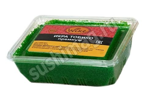 Икра зеленая тобико Wike 500 гр.
