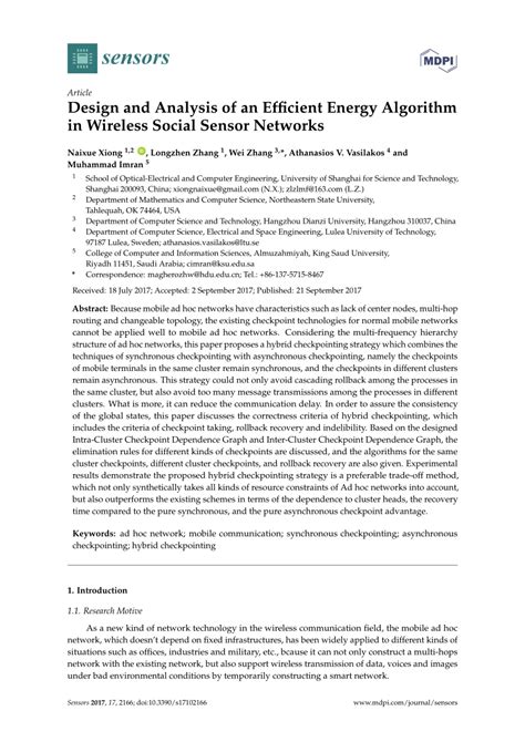 pdf design and analysis of an efficient energy algorithm in wireless