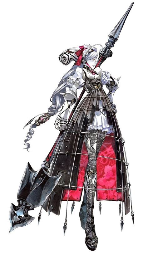 Ashlotte From Soul Calibur 아이언 메이든 캐릭터 일러스트 캐릭터 아트