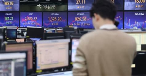코스피 ‘저pbr 열풍 외인 웃고 개미 울상