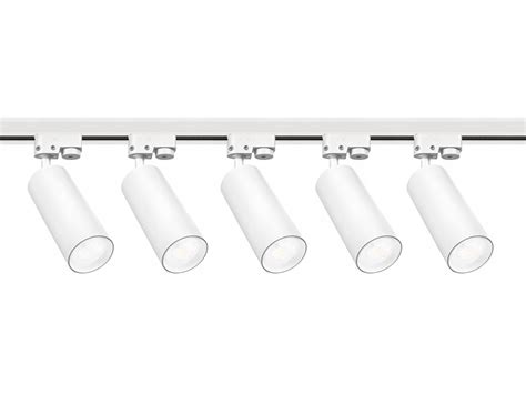 Zestaw Szynoprzewód 5x Lampa Oprawa GU10 Szyna 3m Listwa 1 Fazowa