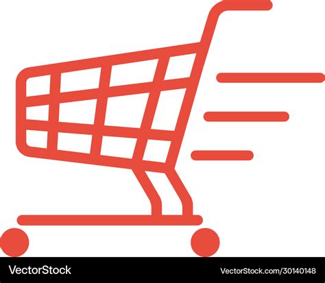 Flat Shopping Cart Icon