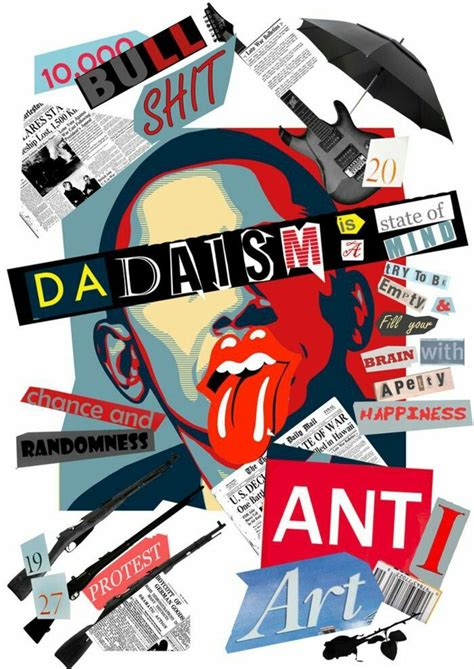 Dada Collage Art Du Collage Collage Poster Protest Kunst Protest