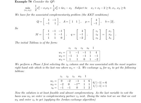 Solve The Following Two Quadratic Programming