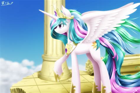 695198 Artisthashioaryut Derpibooru Import Princess Celestia