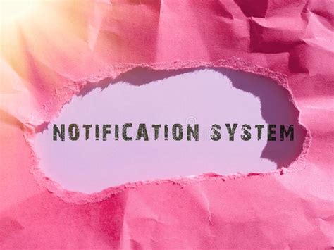 Text Showing Inspiration Notification System Business Approach Do Not
