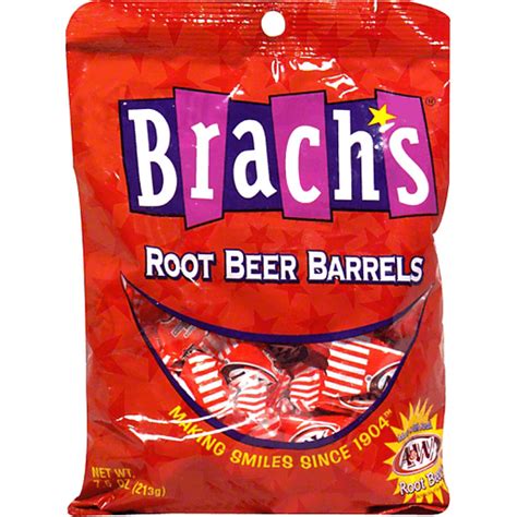 Brachs Root Beer Barrels Packaged Candy Valli Produce