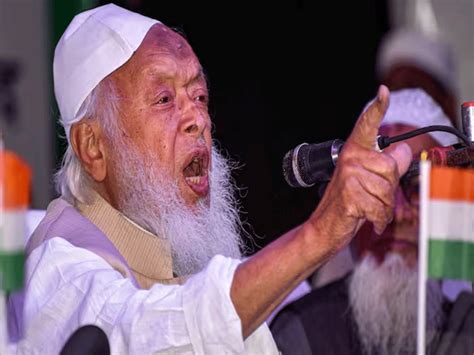 Maulana Arshad Madani Statement On Buldozer Action And Waqf Amendment