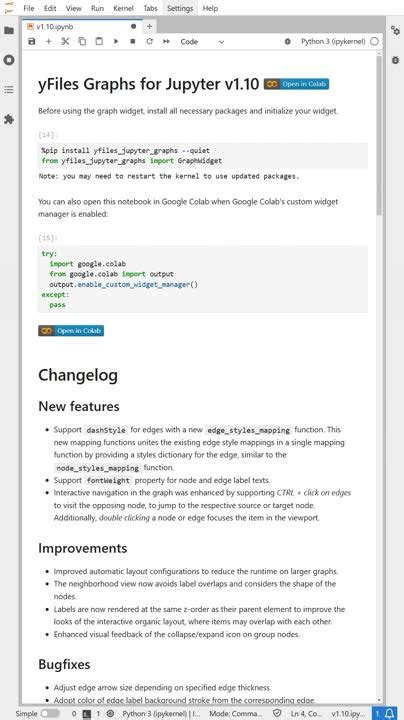 Dr Alexander Jarasch On Linkedin Yfiles Graphs For Jupyter V110 Is