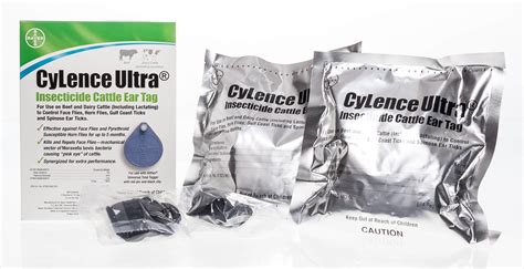 Cylence Ultra Insecticide Cattle Ear Tag 20pk Ebay