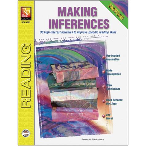 Specific Skills Book Series Making Inferences Rem4003 Remedia Publications Reading Skills