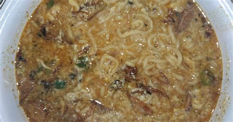 Resep Mie Kuah Merah Pedas Blackpepper Oleh Amalia Jeff Cookpad