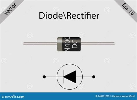 Led Diode Semiconductor Light Source That Emits Light When Current Flows Through It Text