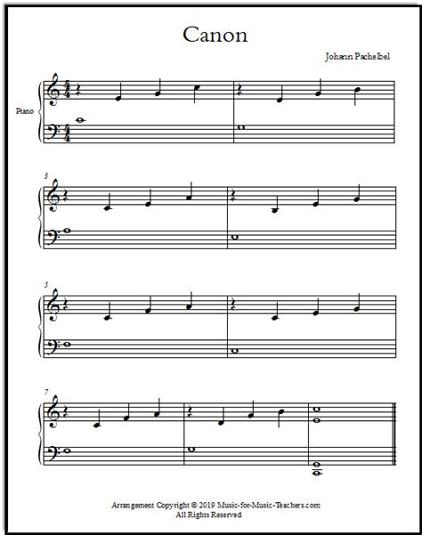 Classical Piano Sheet Music A Collection Of Short Introductions