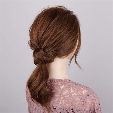 꾸안꾸 스타일로 긴머리 묶기 똥손도 가능해요 네이버 블로그