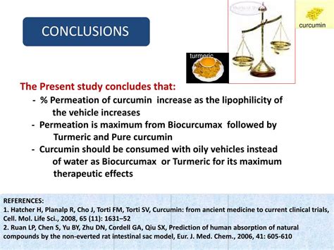 Ppt Comparison Of Bioavailability Of Different Forms Of Curcumin